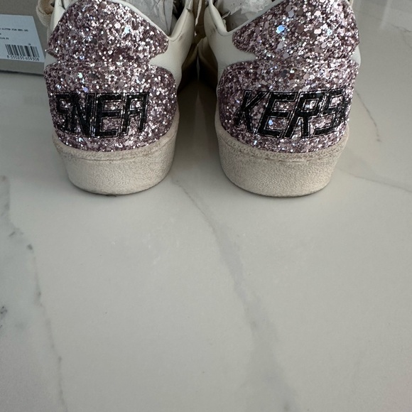Golden Goose | Shoes | New Golden Goose Womens Glitter Ball Star ...